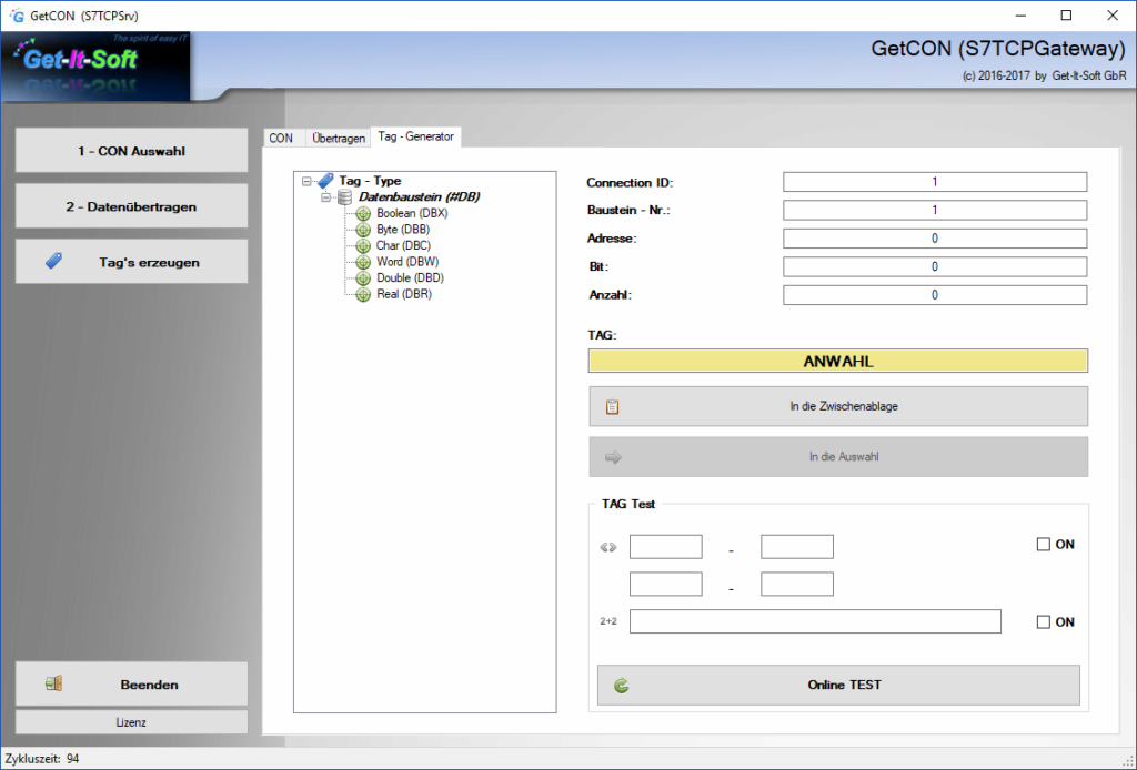 GetCON: S7TCPGateway – Get-It-Soft GbR